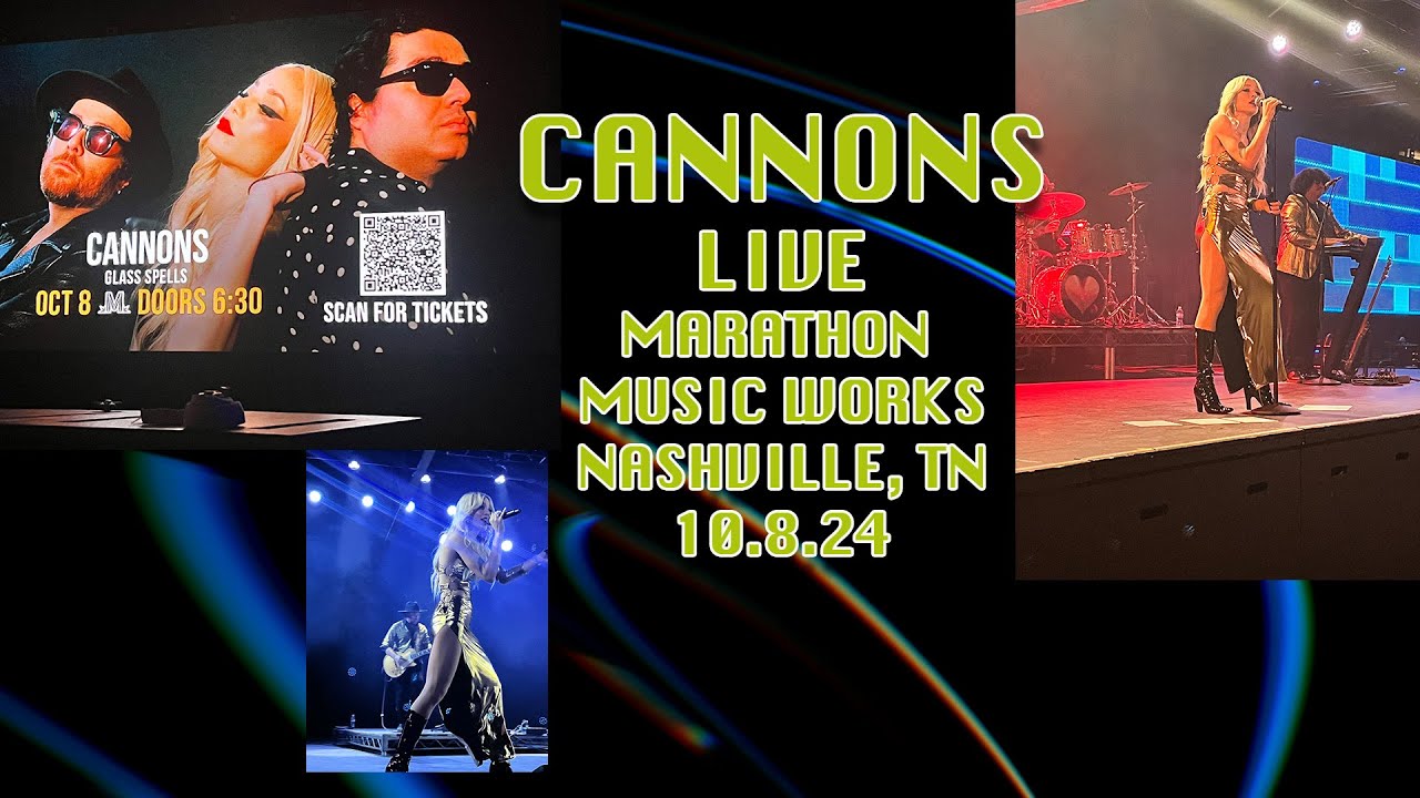 Cannons The Band Concert Highlights Nashville October 2024 - YouTube