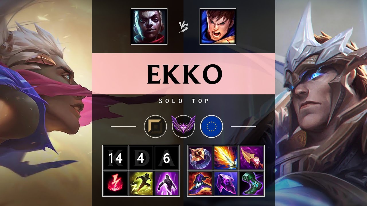 Ekko Top vs Garen - EUW Master Patch 25.11 - YouTube