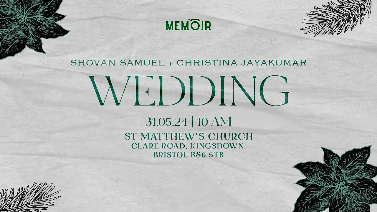 SHOVAN SAMULE + CHRISTINA JAYAKUMAR - YouTube