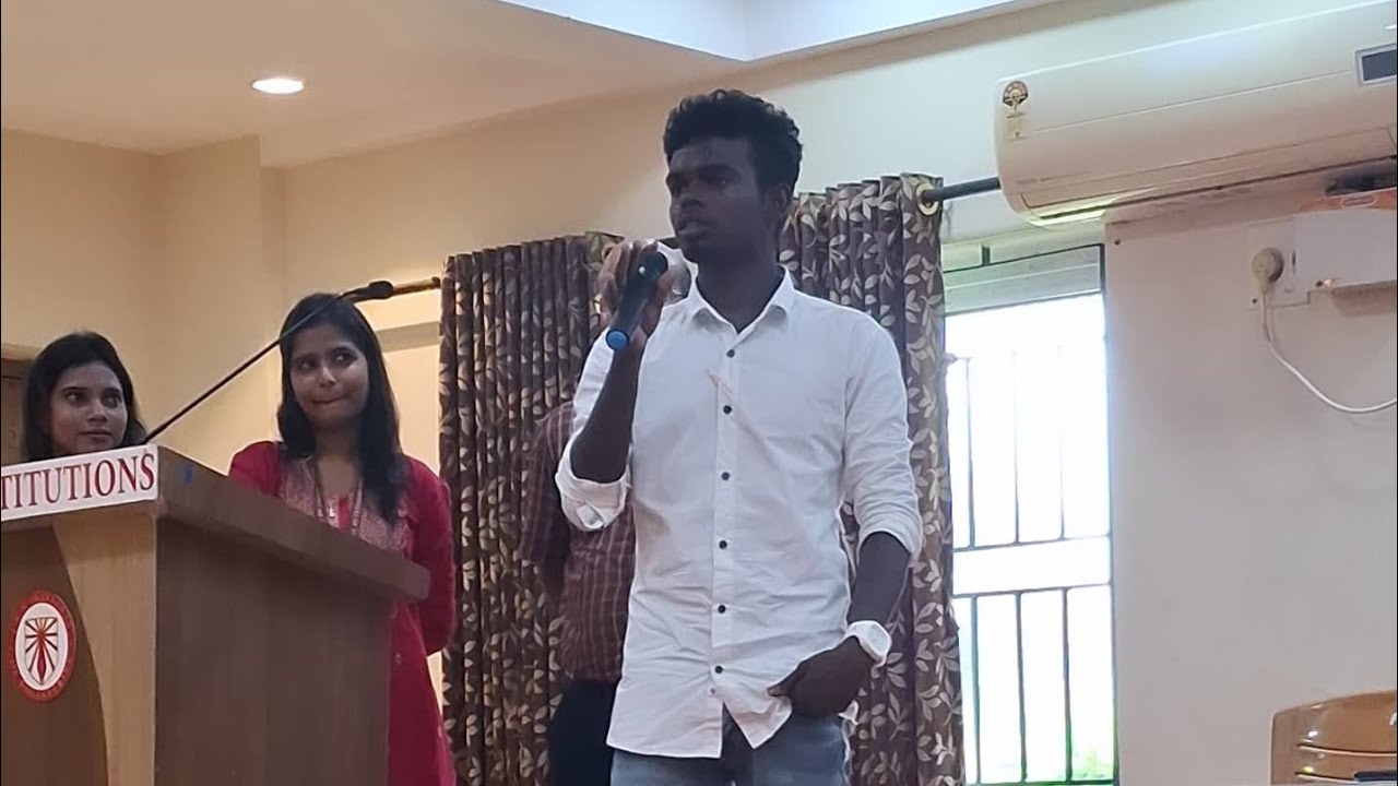 My First Ever Stage as ALUMNI | JNN College - YouTube