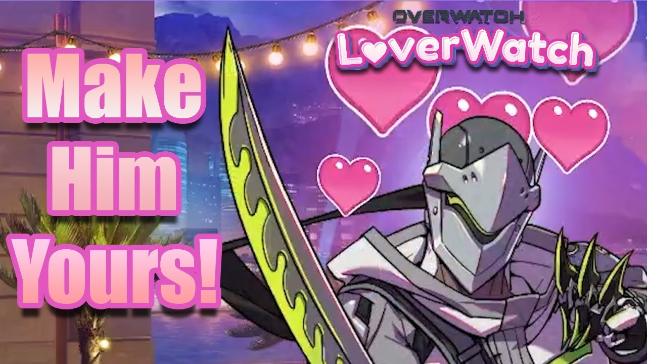 How to win over Genji in Loverwatch | Overwatch 2 Dating Sim - YouTube