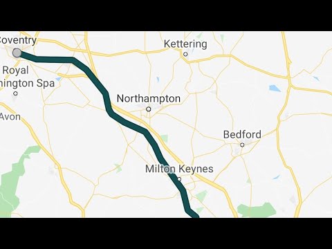 Coventry To London via Train (Time-lapse) - YouTube