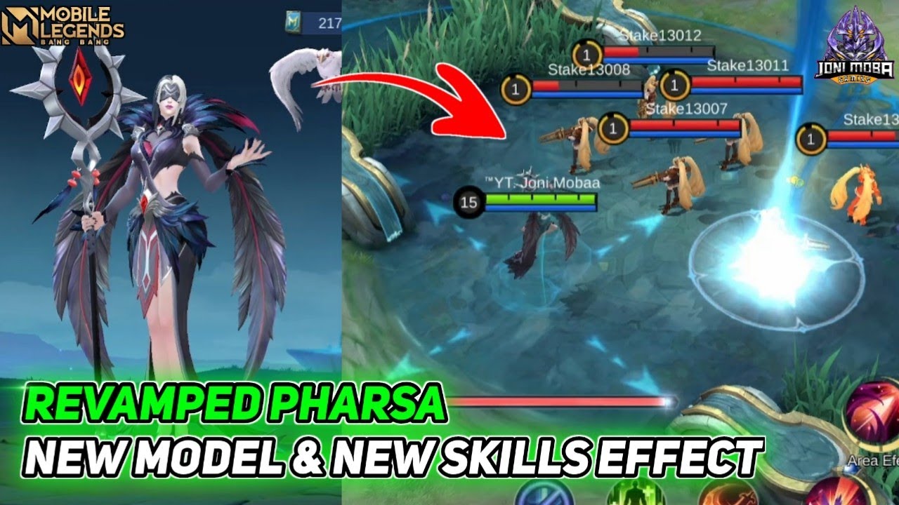 REVAMPED PHARSA - NEW MODEL / MODEL BARU & NEW SKILLS EFFECT - GAMEPLAY ...