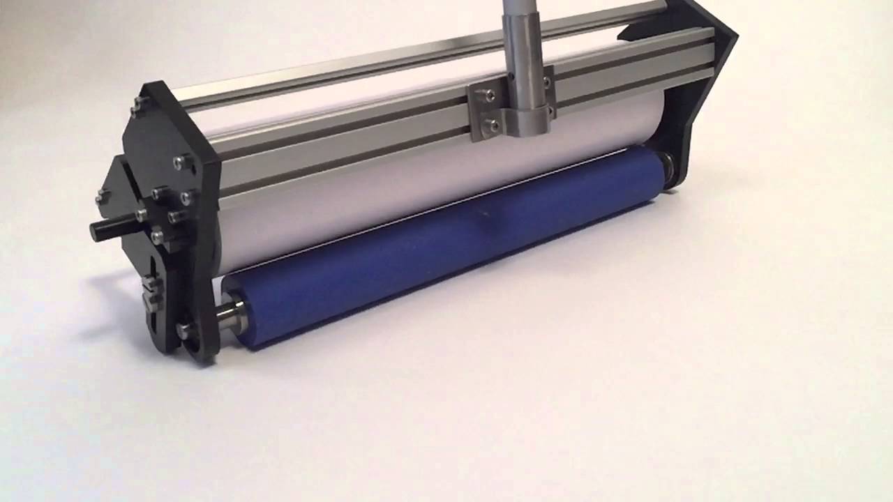 Rullo pulisci pavimenti "slow motion" - YouTube