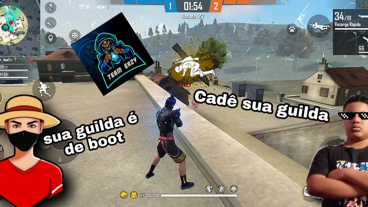 Minha nova guilda (free fire) - YouTube