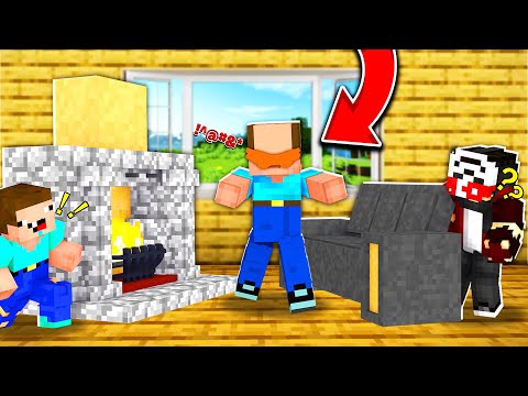 BALON KAFA İLE KÖR EBE OYNADIK ZENGİN OLDUM !! - Minecraft
