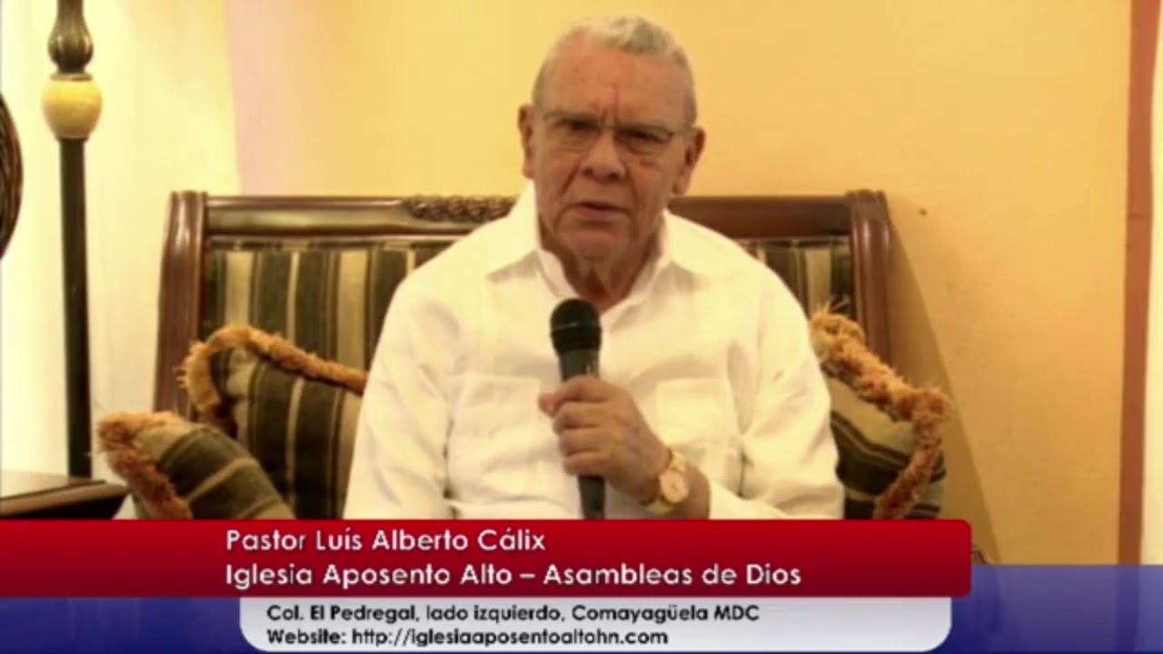 Pastor, Luis Calix: Ora para que Dios controle la Pandemia - YouTube