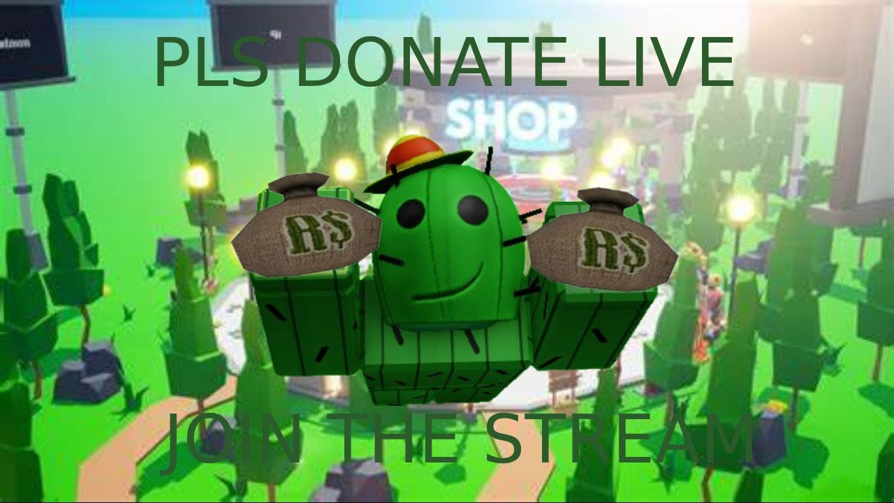 Pls Donate Stream - YouTube