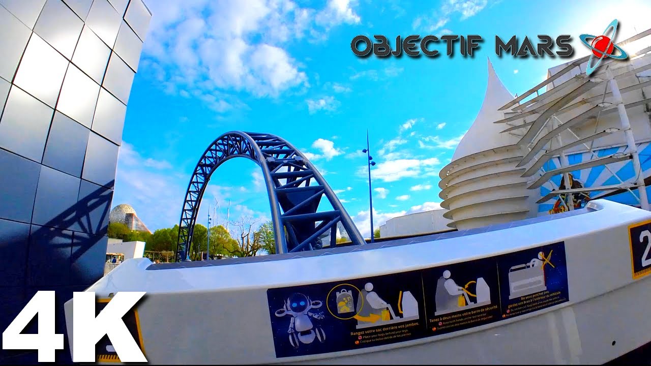 Objectif Mars [On-Ride 4K POV] - Futuroscope - YouTube