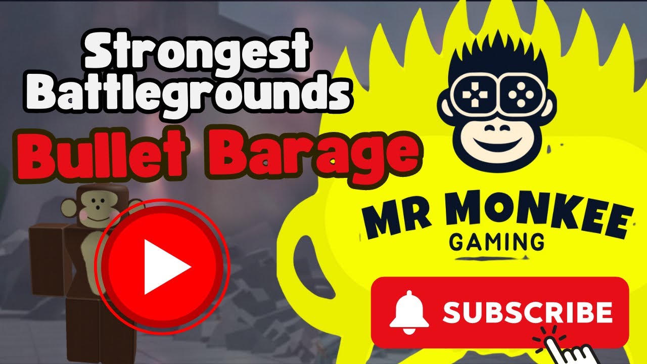 Bullet Barrage • Strongest Battlegrounds - YouTube