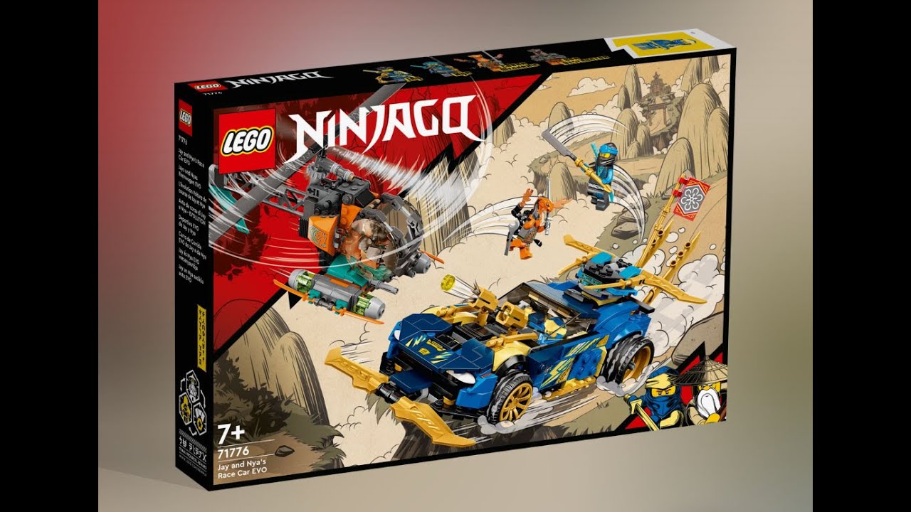 Let's build Lego Ninjago Jay And Nya Race Car EVO Part 1 - YouTube