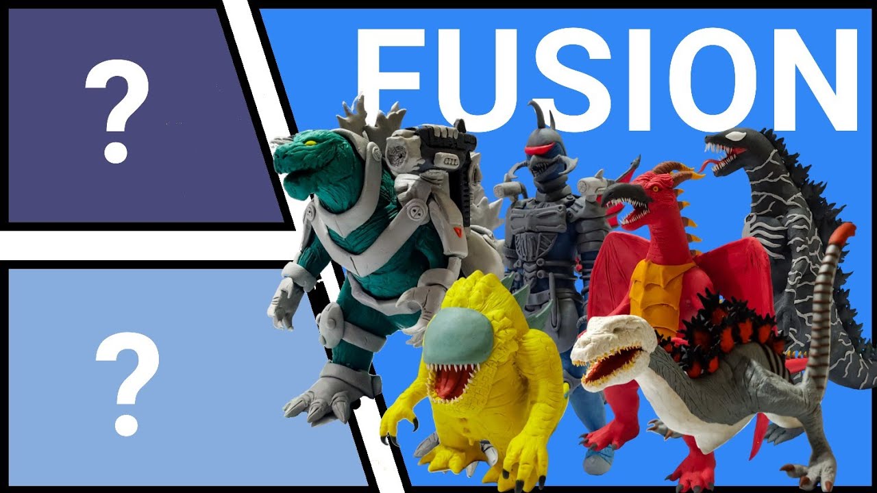 Godzilla Monster Fusion | Mix EP : StopMotion - YouTube