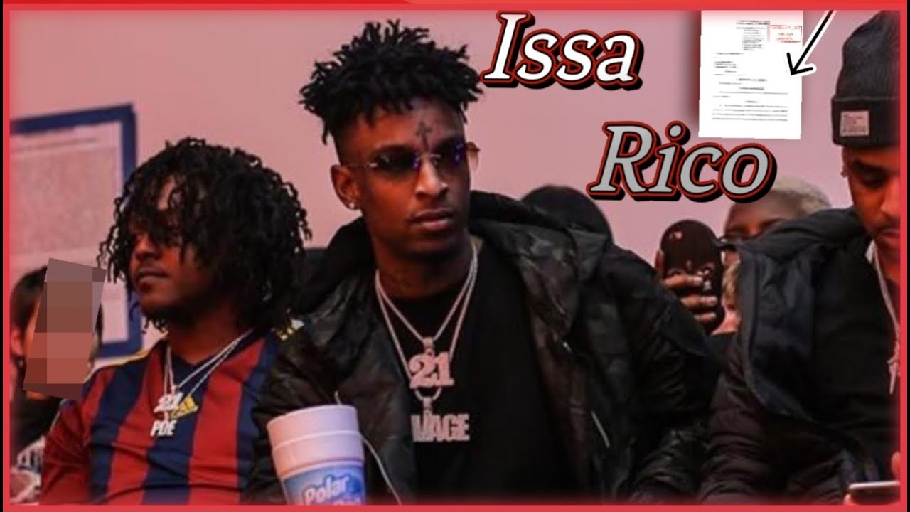 21 Savage & Young Nudy's PDE Posse Indicted in RICO CASE - YouTube