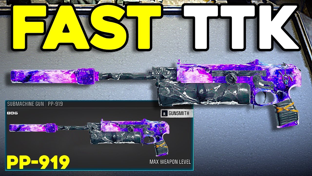 the *NEW* PP-919 is NOW META in SEASON 4 WARZONE! 🔥 (Best PP-919 Class ...