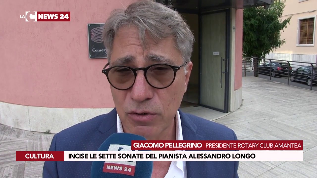 Incise le sette sonate del pianista Alessandro Longo - YouTube