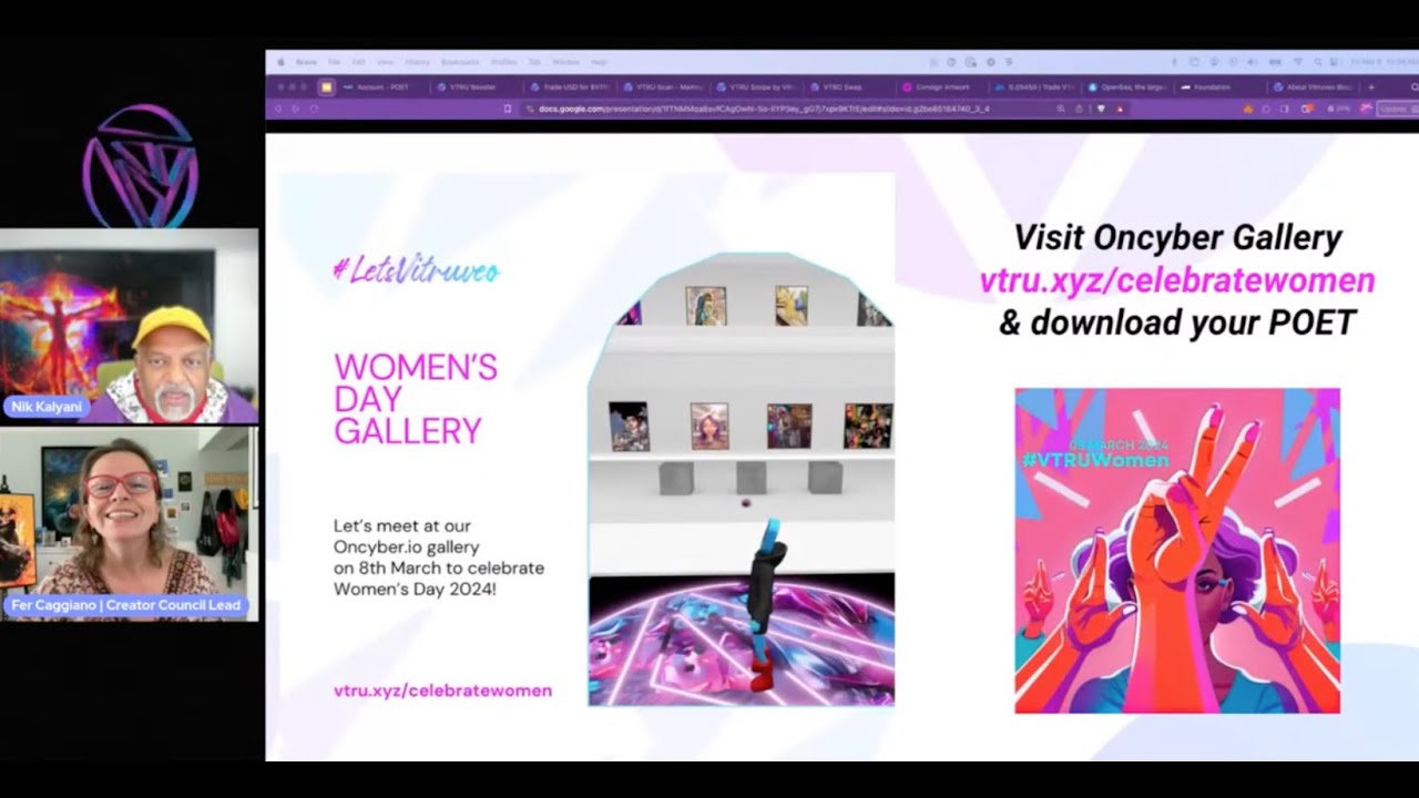 DAOnload S2E10: Vitruvean Women's Day Gallery + more VTRU Studio ...