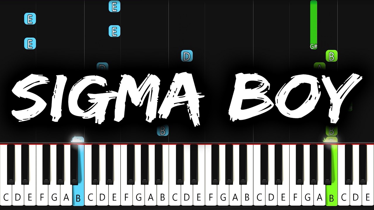 Sigma Boy (Betsy, Мария Янковская) - Piano Tutorial - YouTube