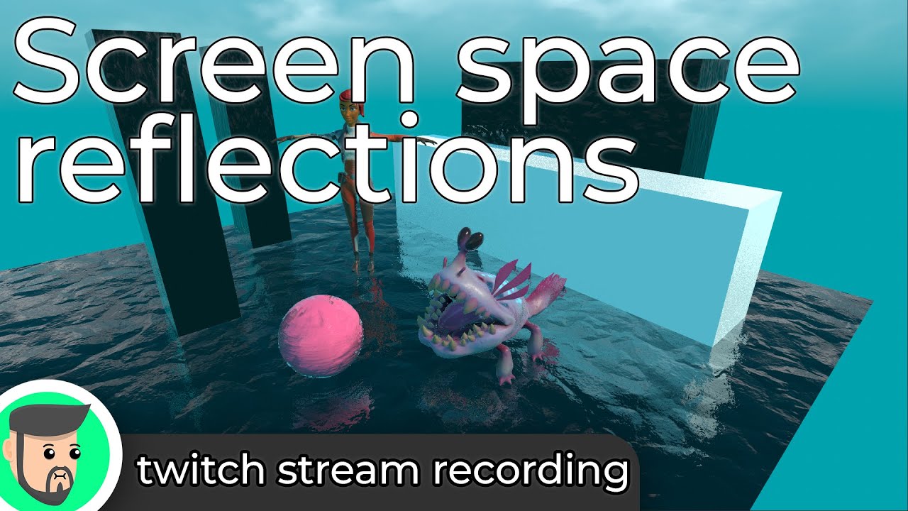 Screen Space Reflections Unity Shader Stream Youtube 1097