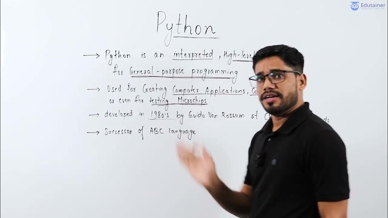 1. Introduction Of Python - YouTube
