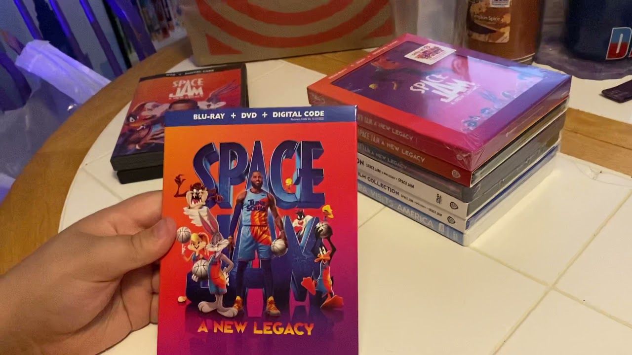 Space Jam: A New Legacy Blu-ray Unboxing - YouTube