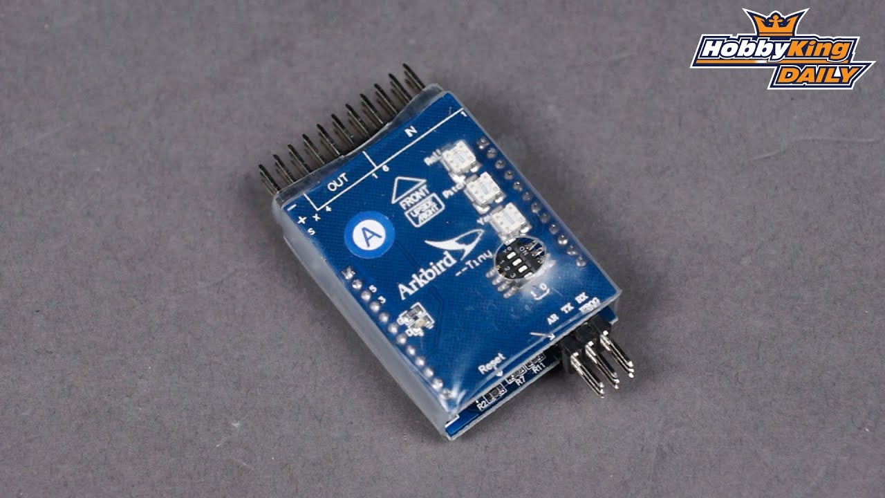 HobbyKing Daily - ARKBIRD Tiny flight stablization system - YouTube