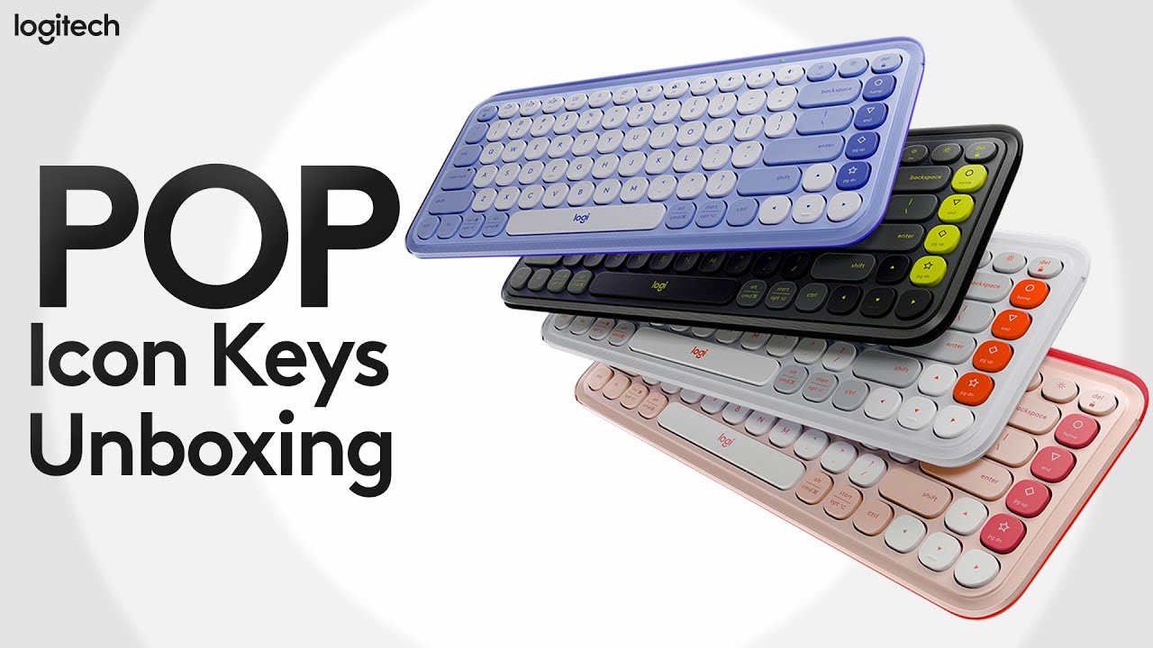 Logitech Pop Icon Keys Unboxing - YouTube