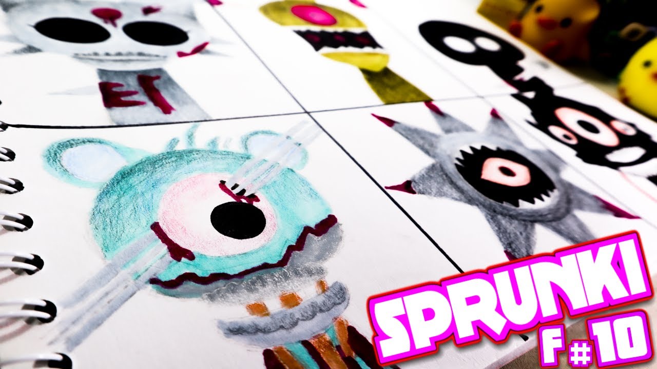 Incredibox Sprunki: Muertos 👻| PASO A PASO | Drawing All Sprunki DEAD ...
