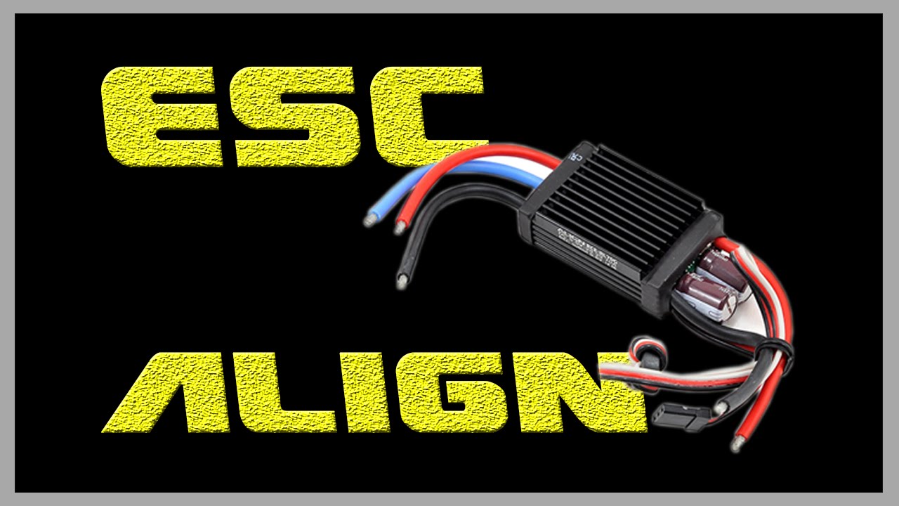 ESC Align Bipando - YouTube