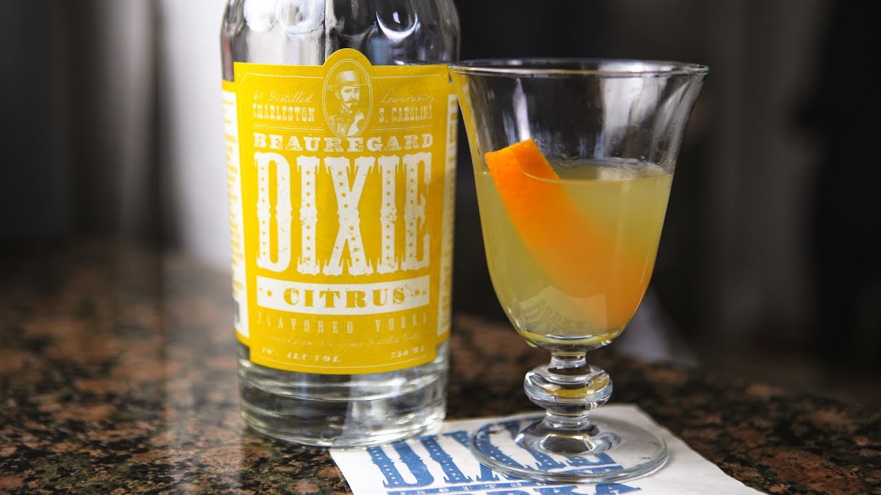 Dixie Club Cocktail feat. Dixie Citrus Vodka - YouTube