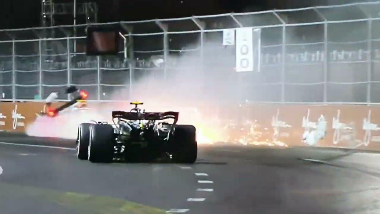 Lando Norris DNF F1 Las Vegas Grand Prix - YouTube