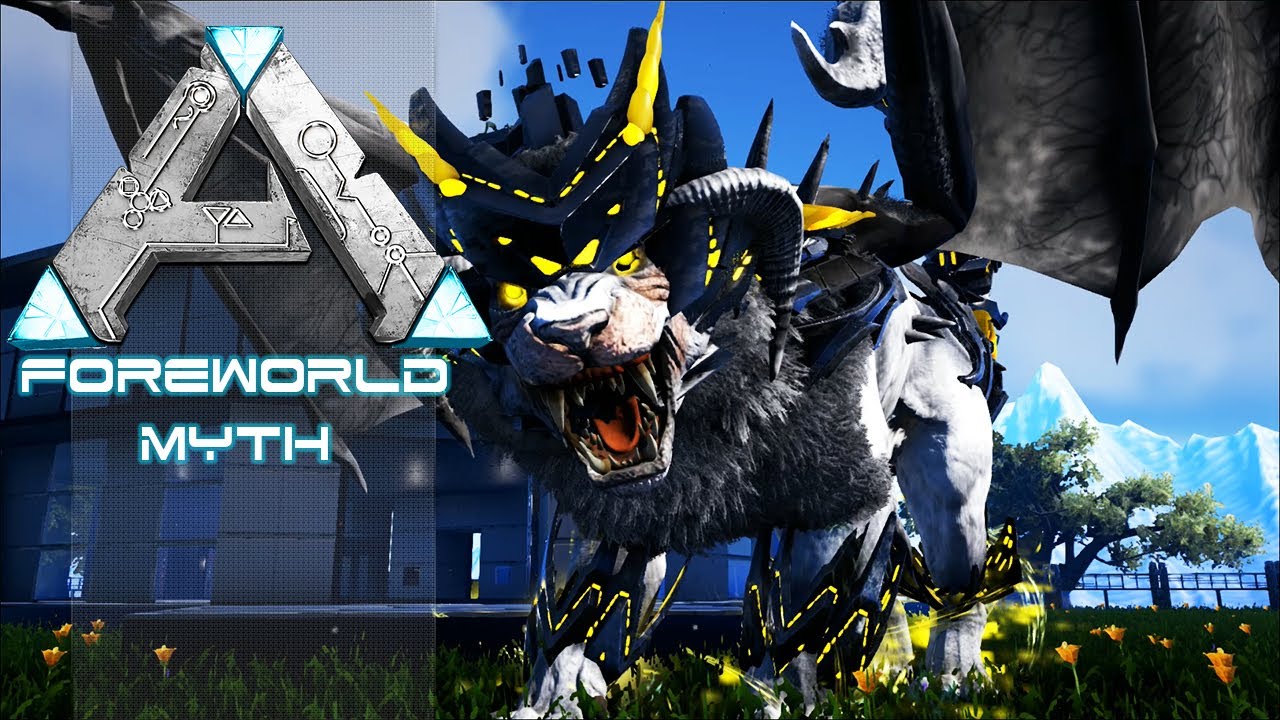 ARK Foreworld Myth EP09 - A Melhor Base Que Ja Tive! & Super Manticore ...