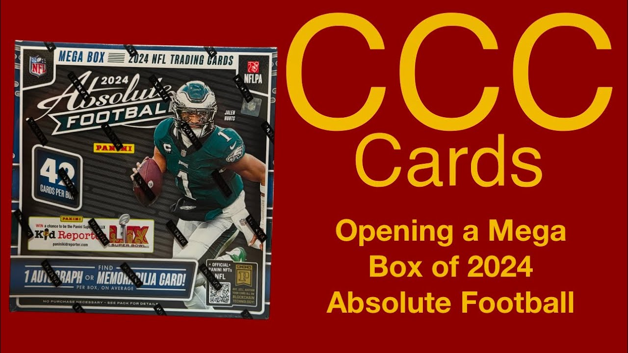 Opening a Mega Box of 2024 Absolute Football - YouTube