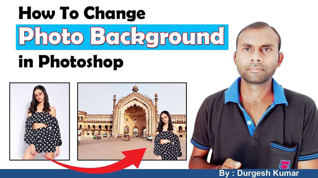 How To Change Photo Background | Kisi Photo ka Background Kaise Change ...