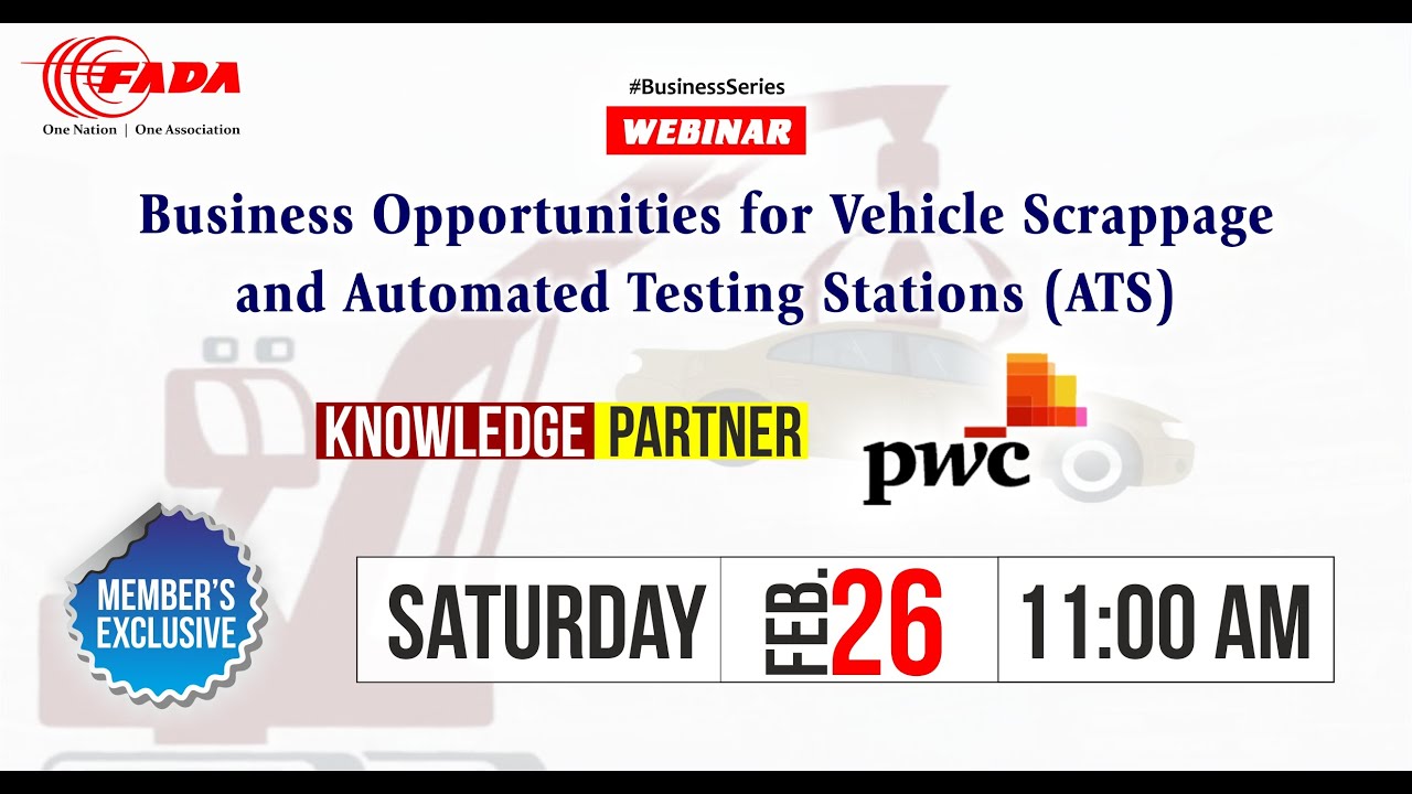 Business Opportunities for Vehicle Scrappage and Automated Testing ...