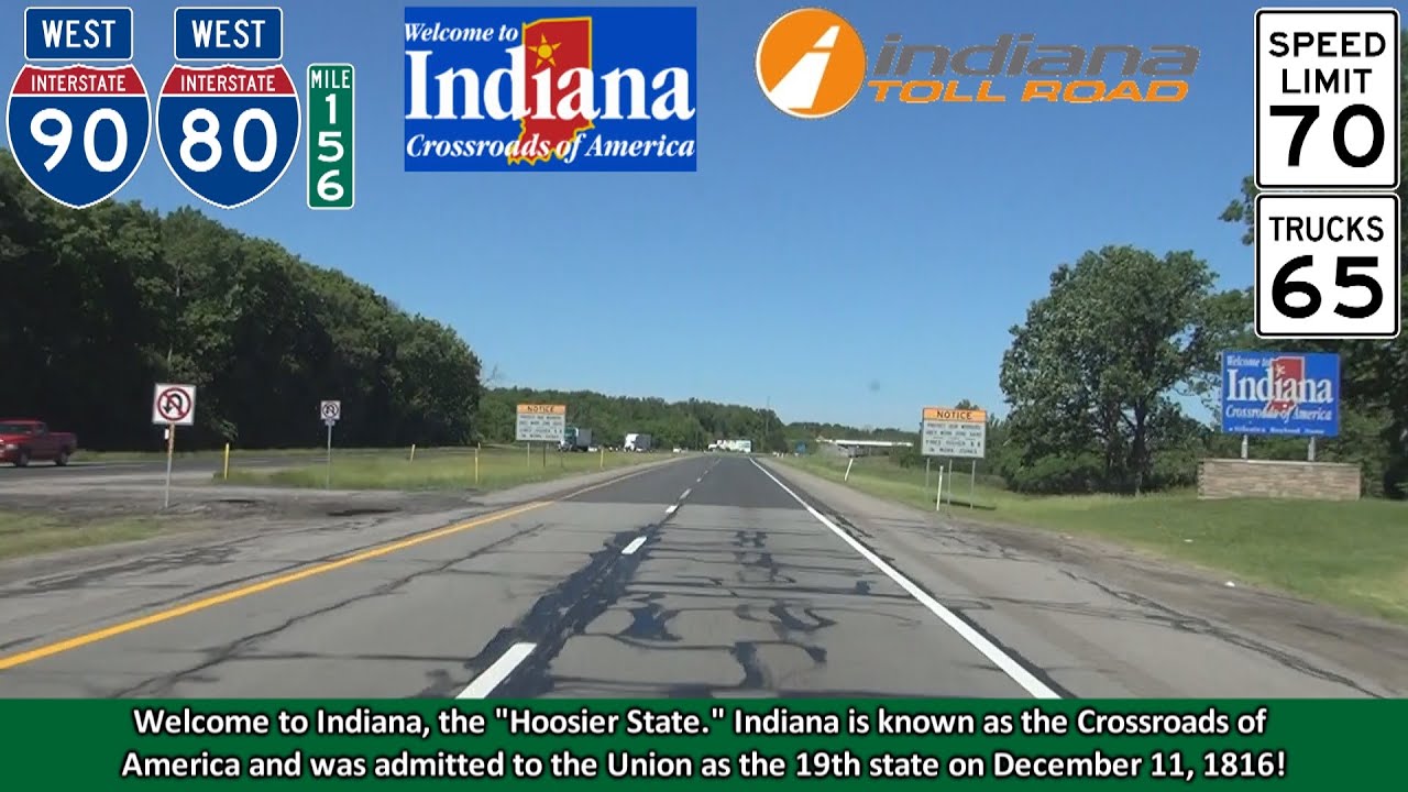 2K14 (EP 19) Interstate 80 & I-90 West: The Indiana Toll Road - YouTube