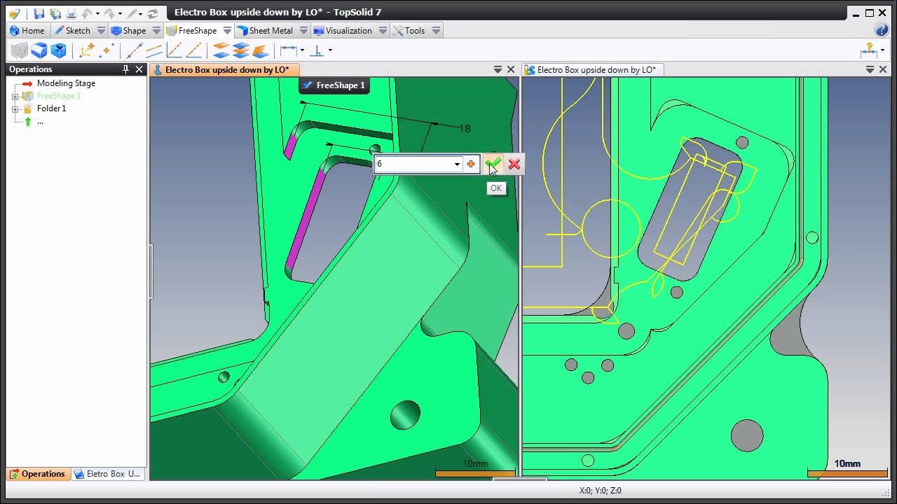 TopSolid'Cam 7: Free Shape Machining - YouTube