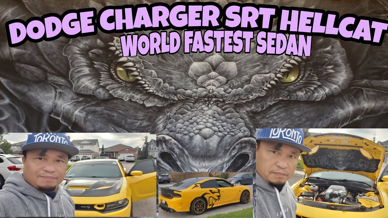 Dodge Charger SRT Hellcat World fastest sedan - YouTube
