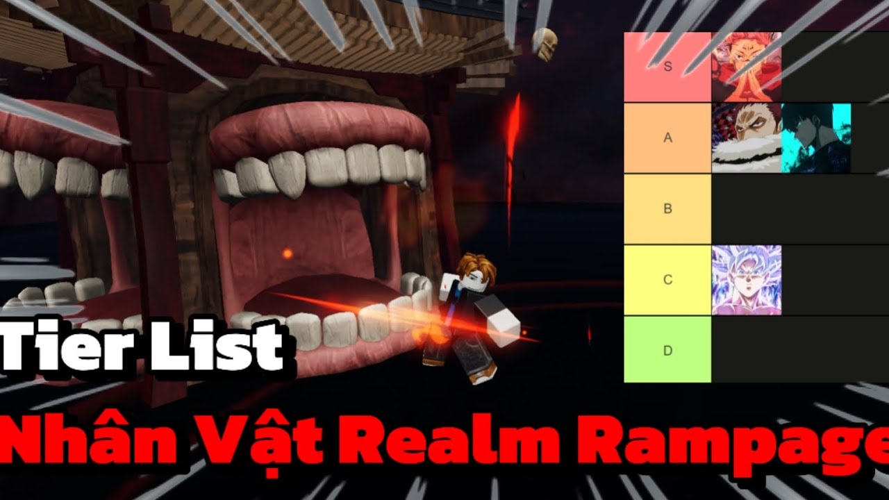 Tier List Nhân Vật trong Realm Rampage !!! - YouTube