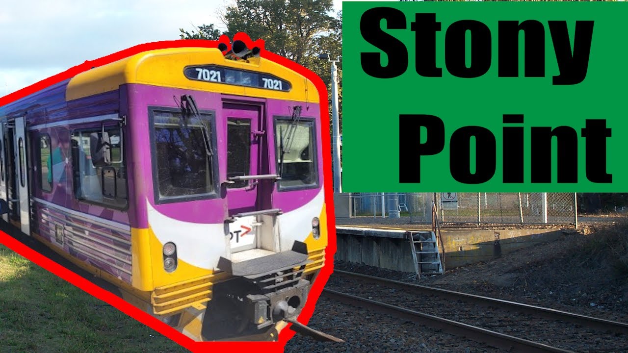Stony Point line - Journey time lapse - YouTube