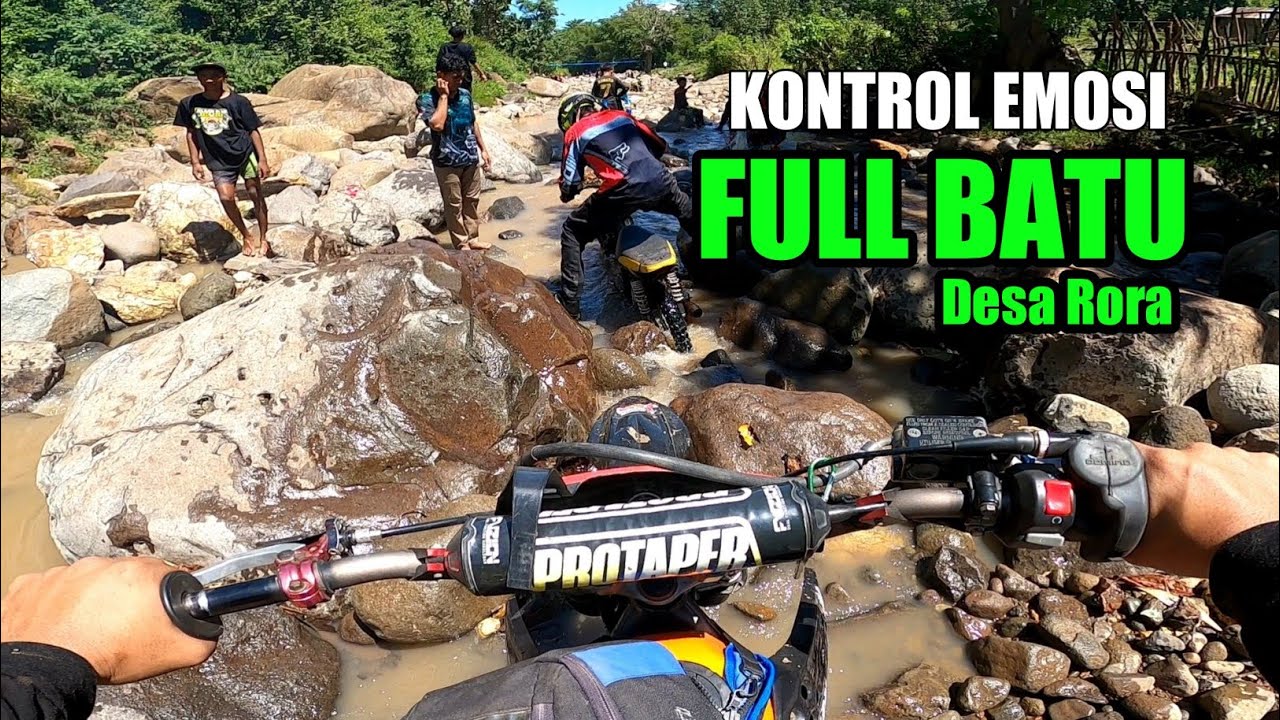 JALUR FULL BATU ‼️ RINTANGAN BELUM BERAKHIR || Part2 #trailadventure #trabas #desarora#makelarmx ...