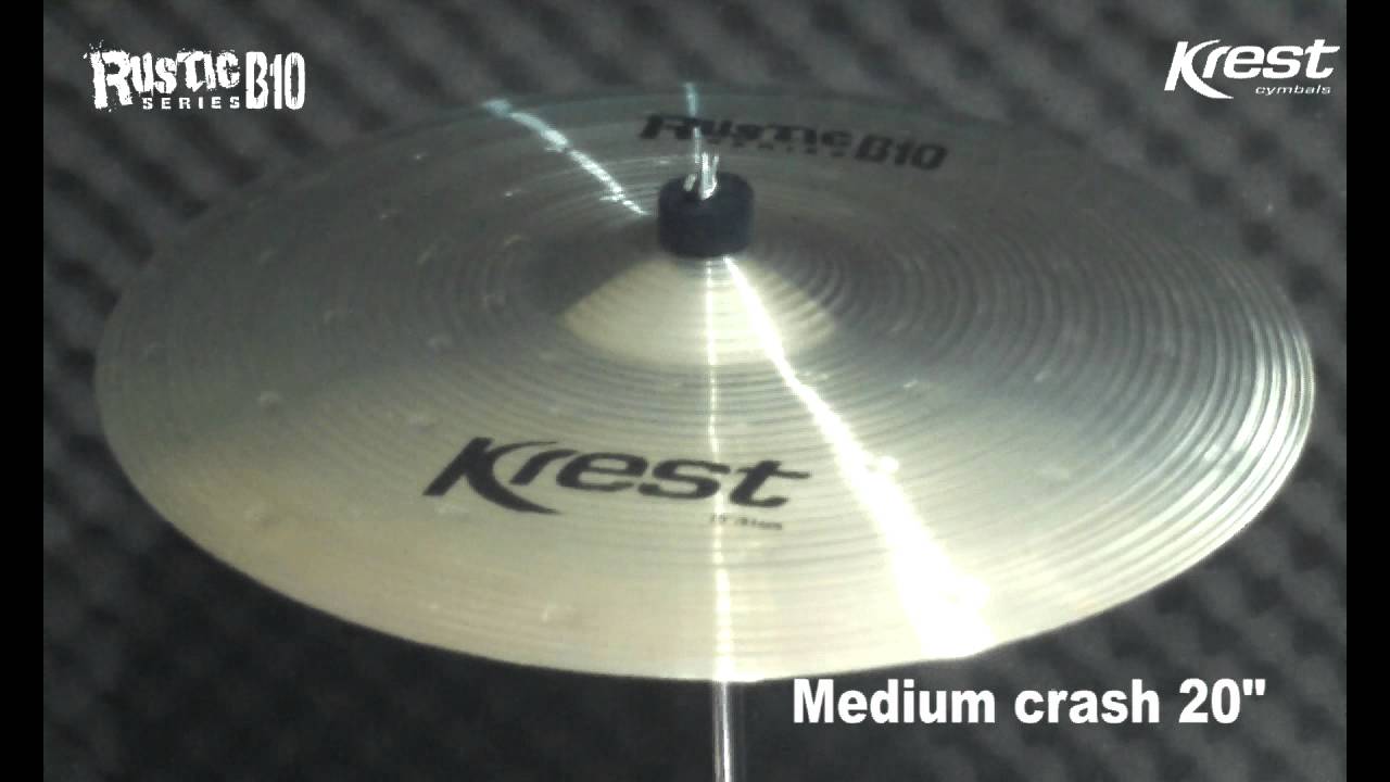 Rustic Series - Krest Cymbals - Parte 2 ( gravado com Zoom Q3 HD ...