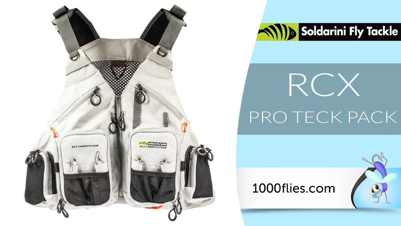 RCX PRO TECK PACK - Soldarini Fly Tackle - YouTube