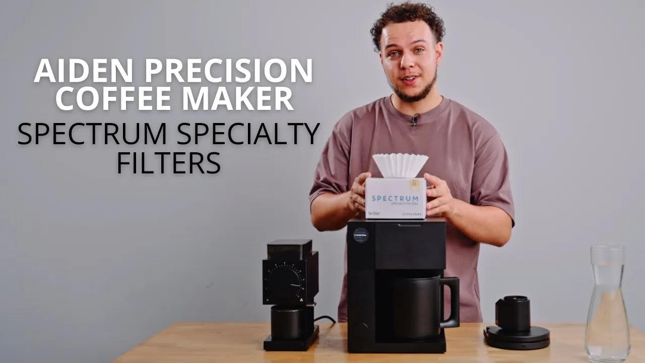 Fellow Aiden Precision Coffee Maker - Spectrum Specialty Filters - YouTube