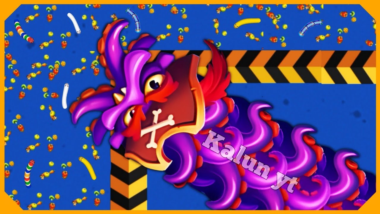 🐍WORMSZONE.IO | Giant Slither Snake Top 01 🏆 | Epic Worms Zone Biggest ...