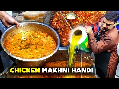 Chicken Makhni Handi,Jheela Food Point - YouTube