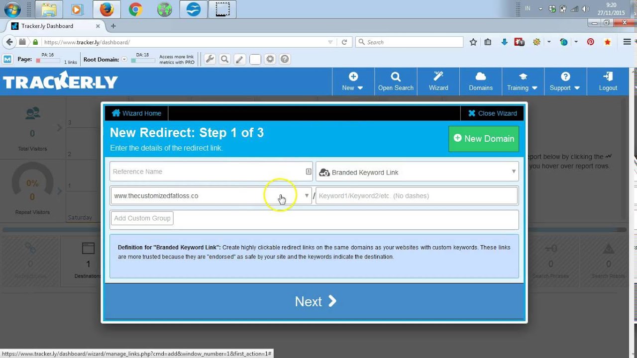 Trackerly Review (Part 2 of 5) - Create Redirect Links - YouTube