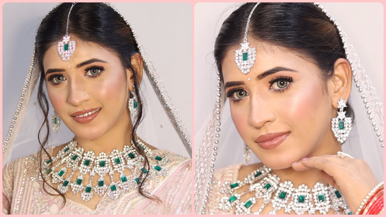 Soft & Simple Bridal Makeup Tutorial | Step By Step | Celebrity ...