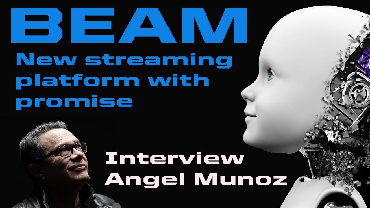 BEAM! Interview with CEO of upcoming streaming platform #beam #beacon # ...