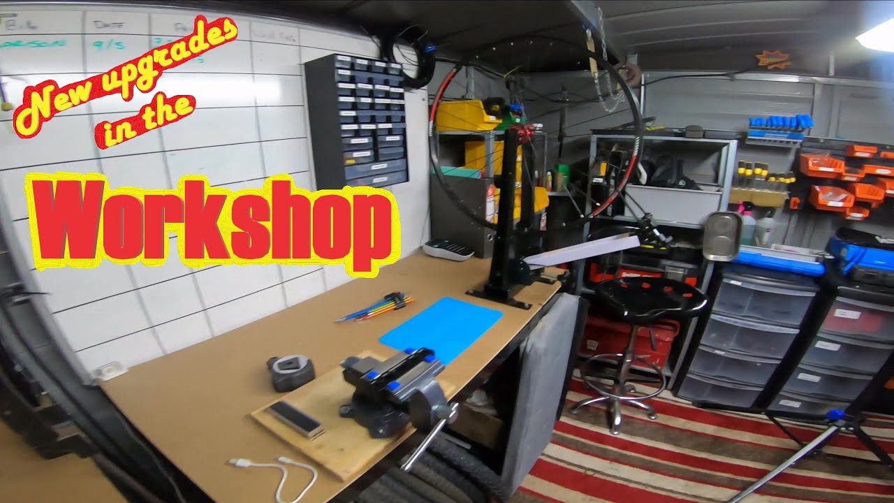 Upgrading my workshop:Open for business - YouTube