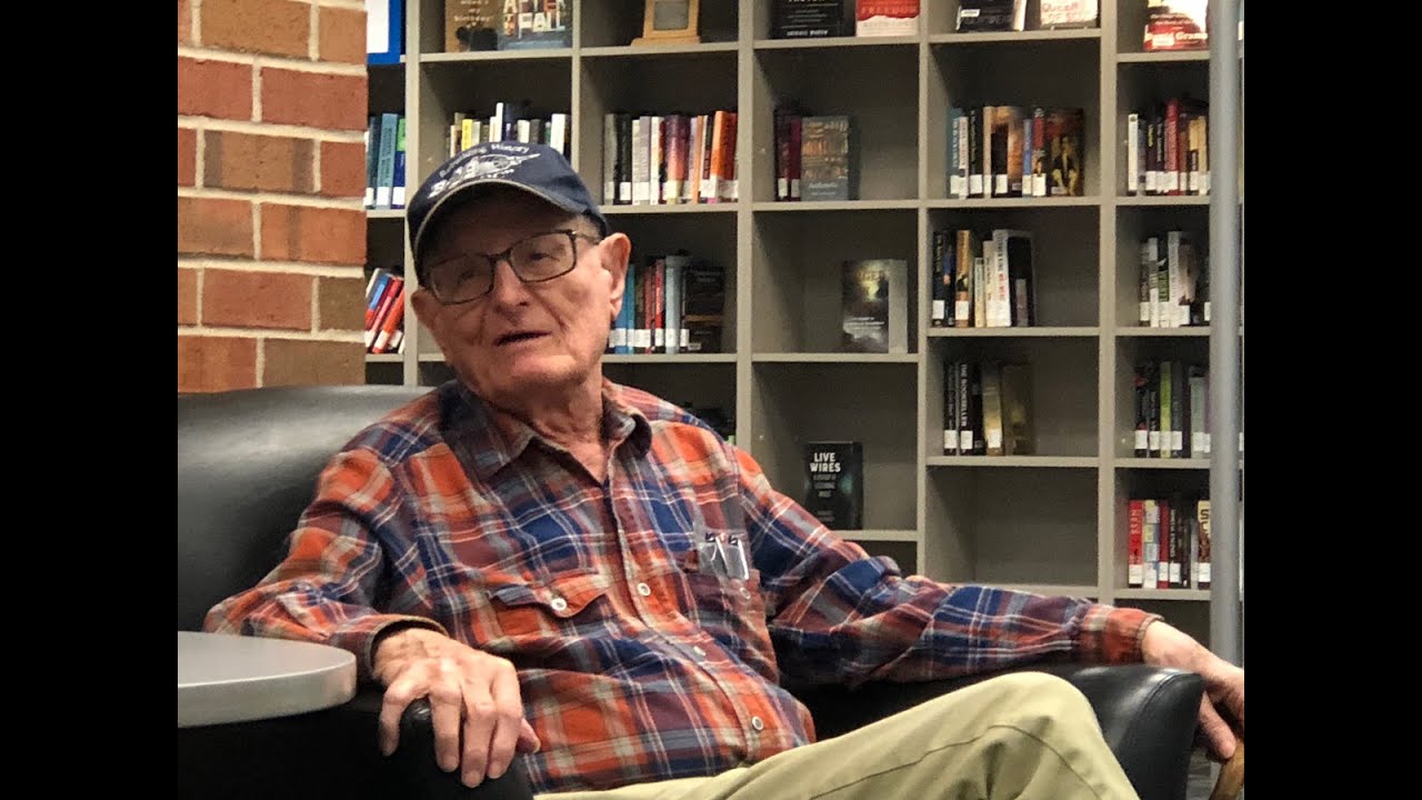 Veterans Day 2019 - Interview with WWII Veteran Richard Martin - YouTube
